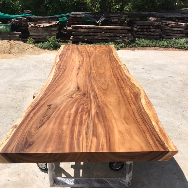 Live Edge Dining Table - Etsy
