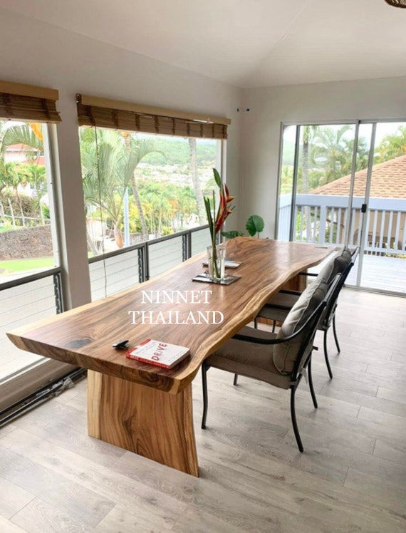 Live Edge Dining Table Live Edge Table Custom Made Live Edge - Etsy