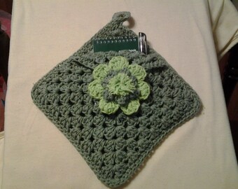 Crochet pen holder | Etsy