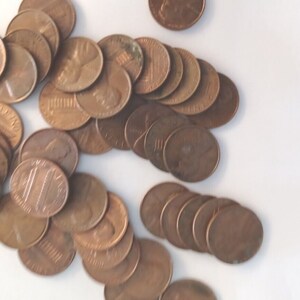1973 Pennies by the Pound 4.8 Oz Lincoln Head Memorial Copper US Cents ...