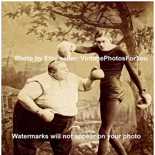 Antique Boxing Prints - Etsy