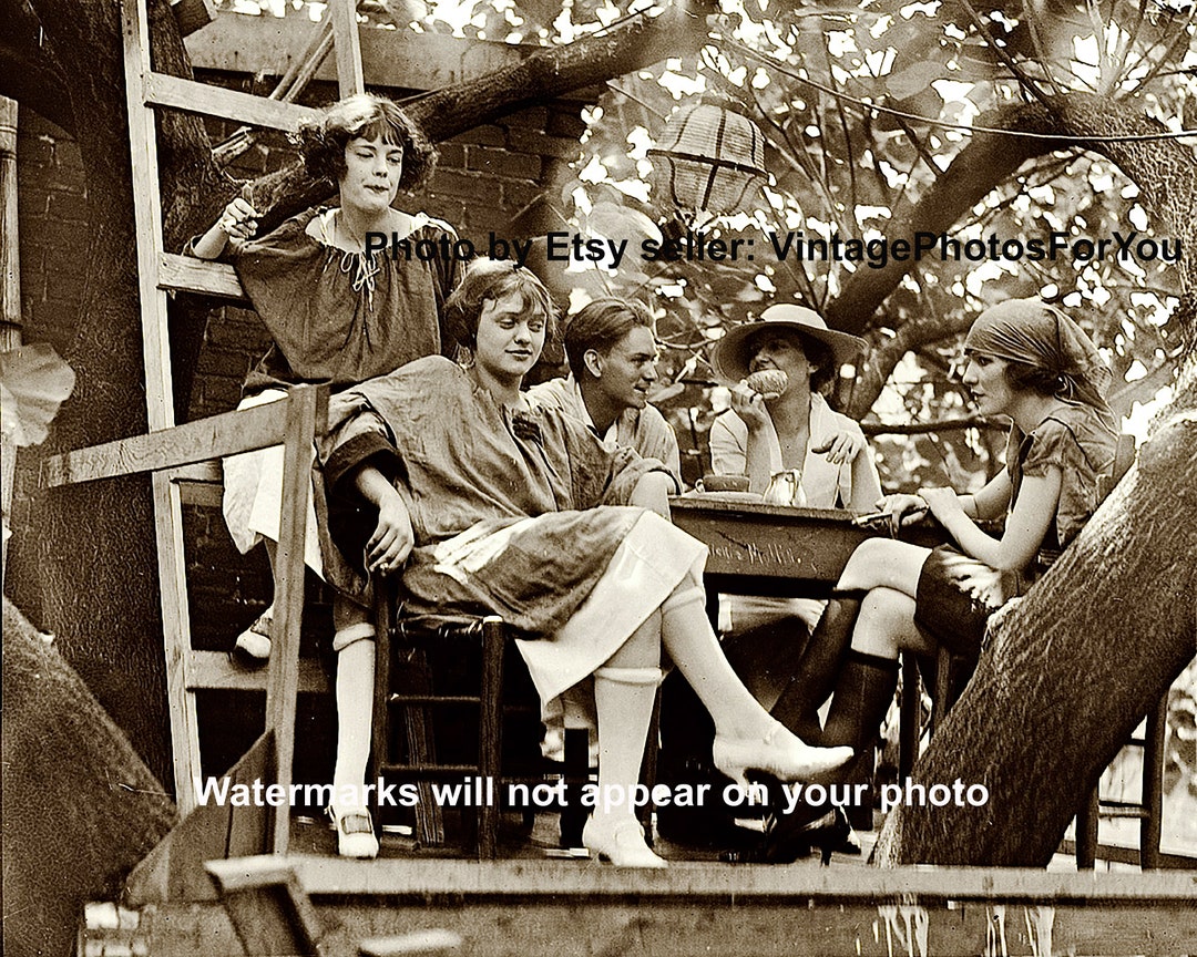 Old Antique Prohibition Era Flappers Speakeasy Illegal Alcohol Jazz ...