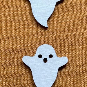 Ghost Laser Cut Unfinished Wood Shape DIY - 1 to 6 Inches Available ...