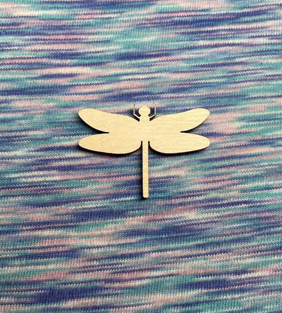 Dragonfly Cutout Laser Cut Unfinished Wood Shape DIY - 1 to 6 Inches ...
