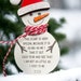 SNOWMAN GROWTH / HEIGHT Ornament - Personalized Custom Measure Child - Etsy