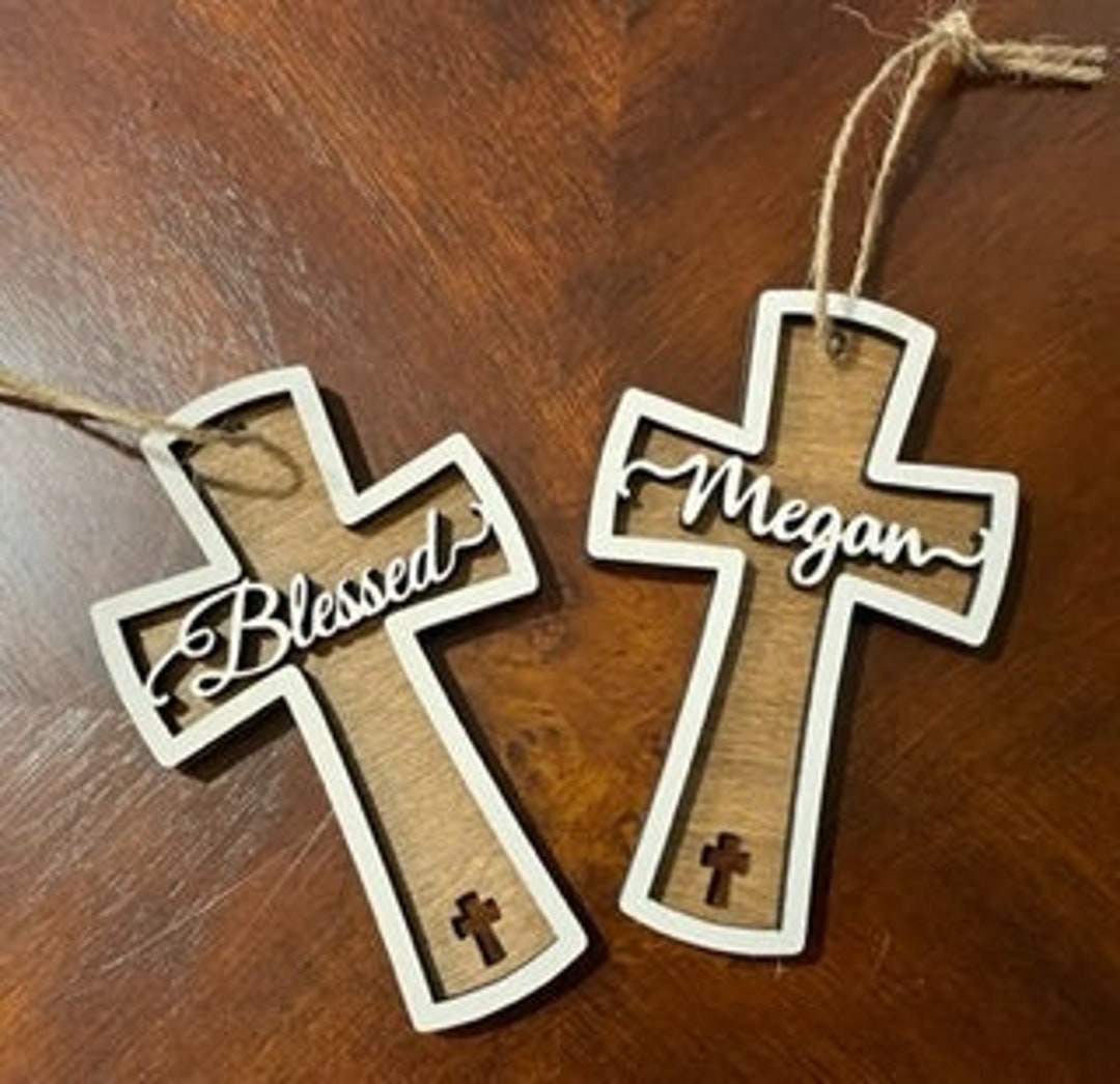 PERSONALIZED CROSSES - COMMUNION - Confirmation - Wedding - Baptism ...