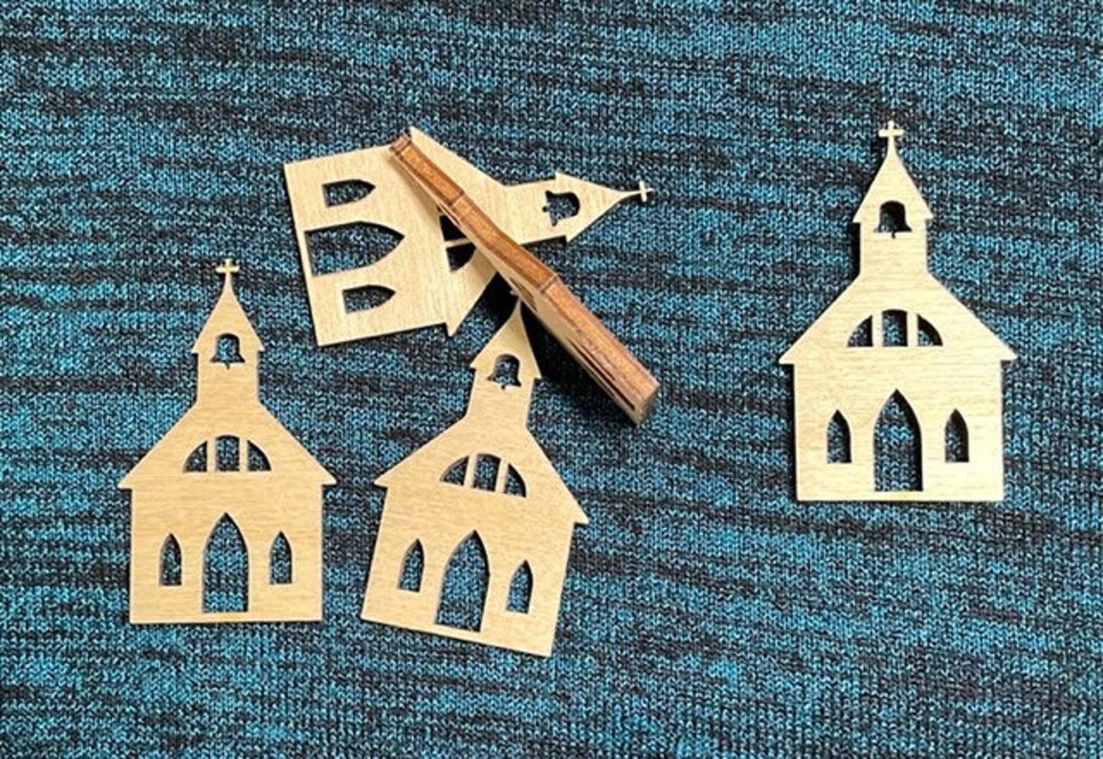 Church Cutout Laser Cut Unfinished Wood Shape DIY 1 to 4 - Etsy