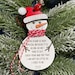 SNOWMAN GROWTH / HEIGHT Ornament - Personalized Custom Measure Child - Etsy