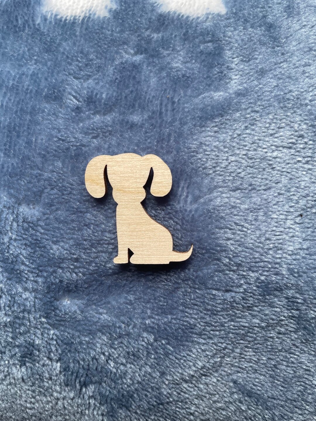 Puppy Dog Laser Cut Unfinished Wood Shape DIY - 1 to 4 Inches Available ...