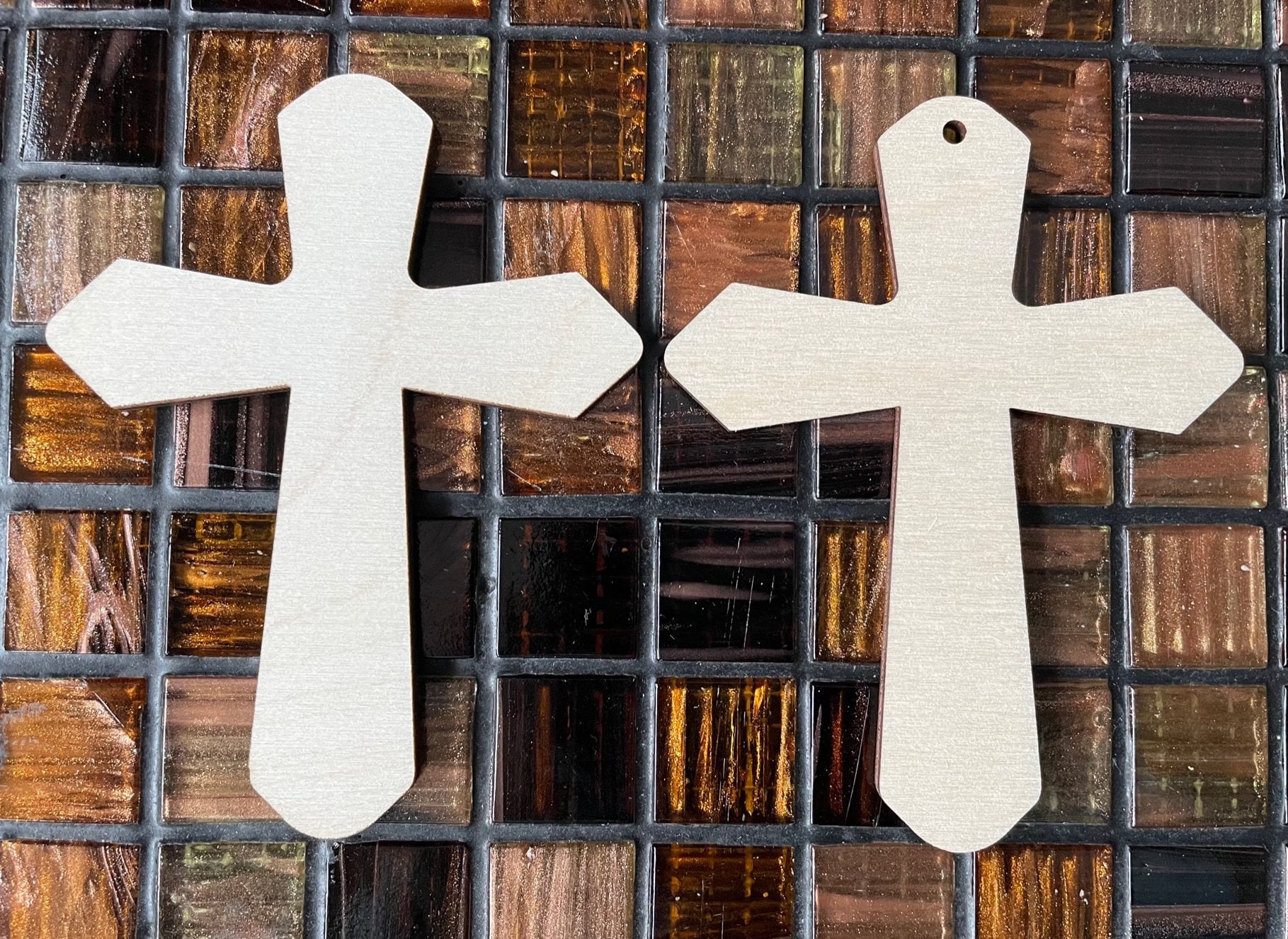 Crucifix Cross Laser Cut Unfinished Wood Shape DIY 1 to 4 - Etsy