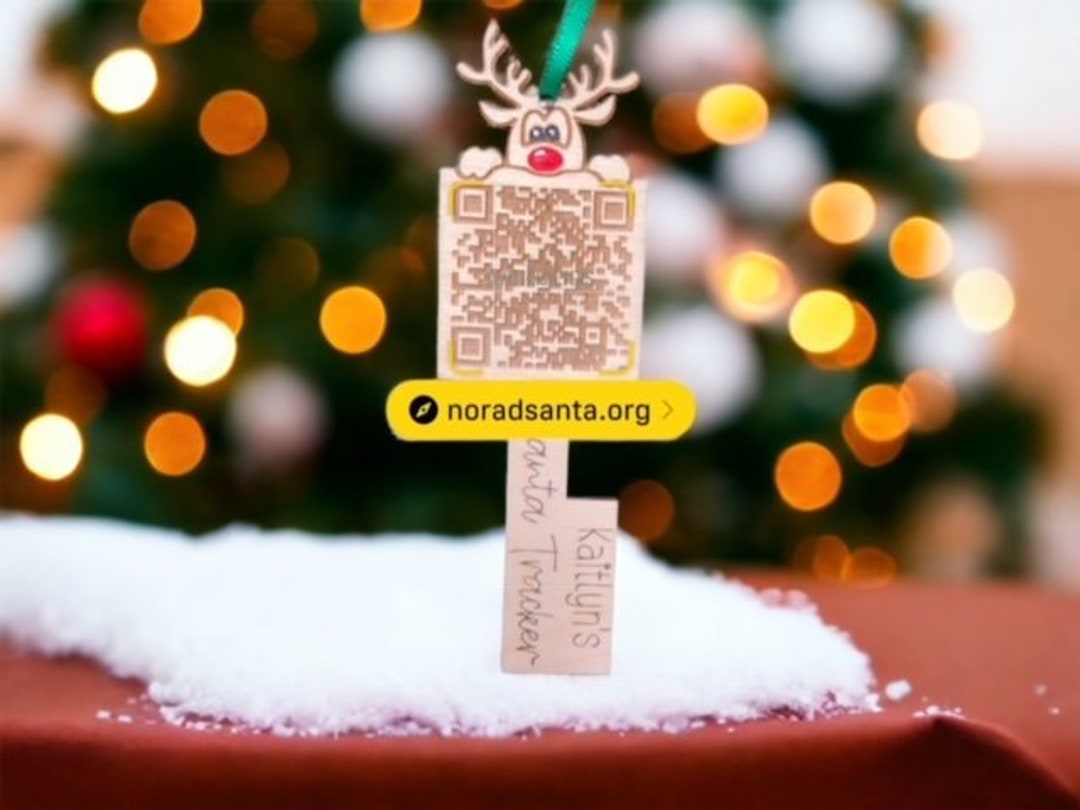 SANTA TRACKER KEY - Interactive Ornament – Personalized - Free Shipping ...