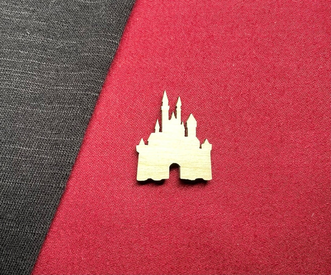 Castle Laser Cut Unfinished Wood Shape DIY - 1 to 6 Inches Available ...