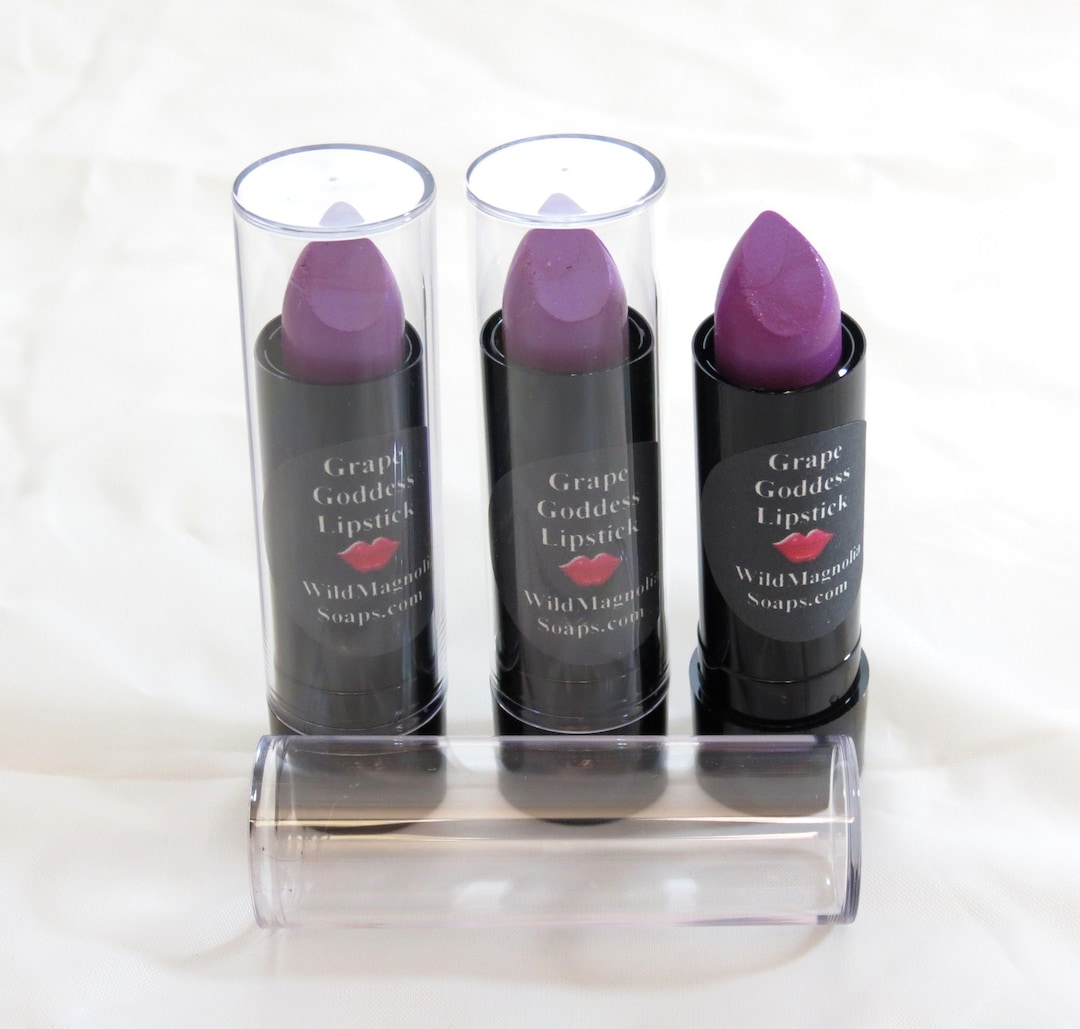 Grape Goddess Mineral Lipstick Lip Stick Cheek Blush - Etsy