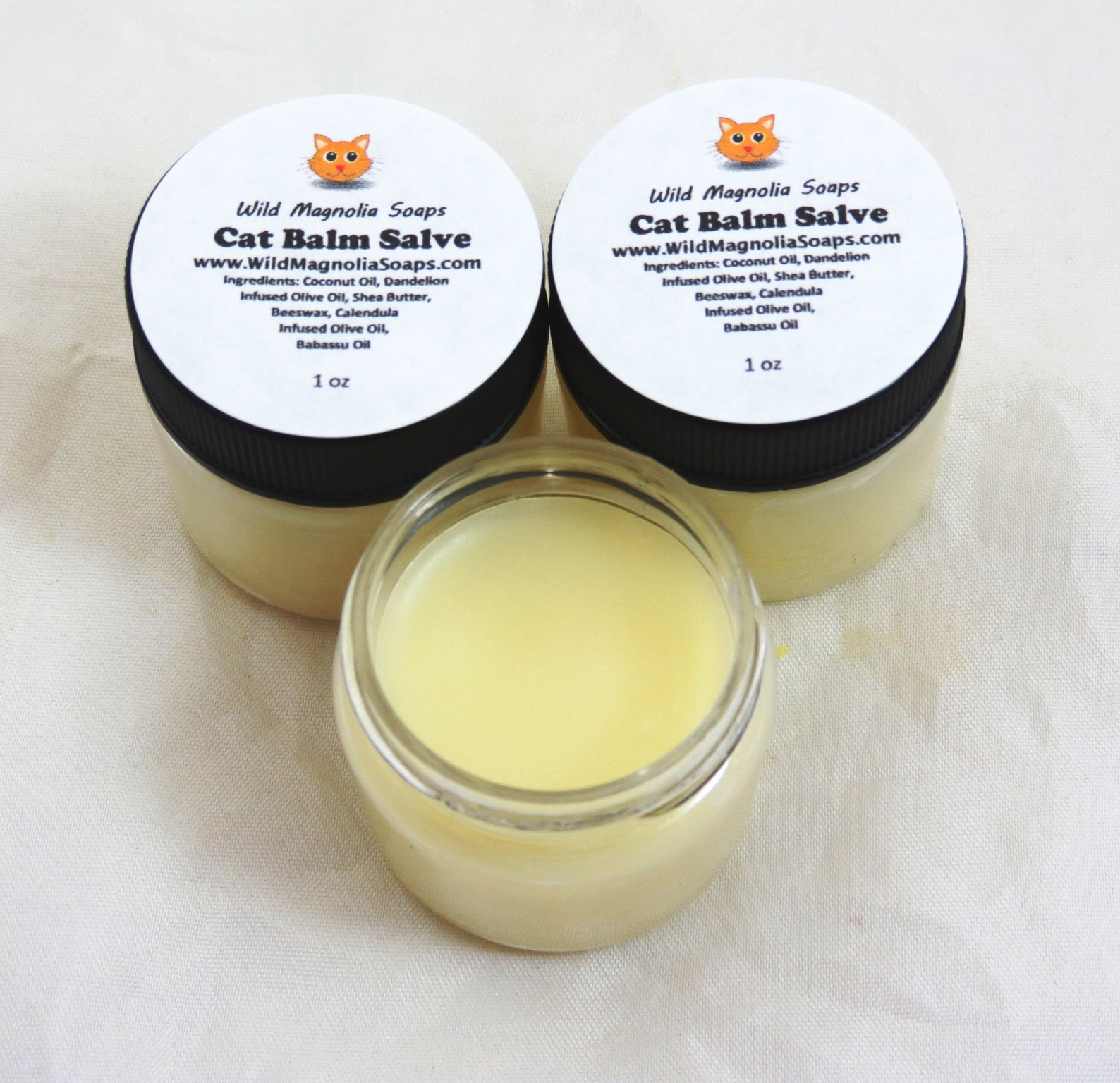 Cat Balm Salve Cat Salve Paw and Nose Balm 1 Oz / Dry Paws | Etsy