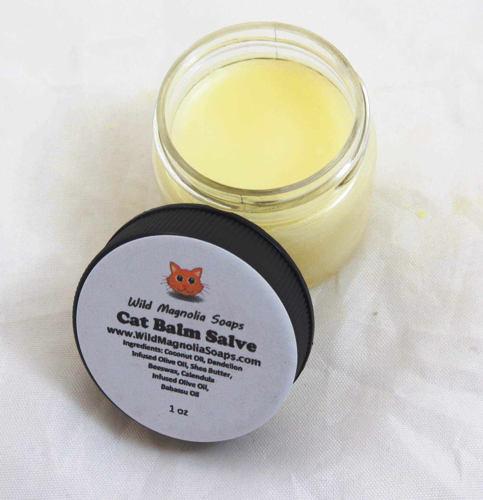 Cat Balm Salve Cat Salve Paw and Nose Balm 1 Oz / Dry Paws | Etsy