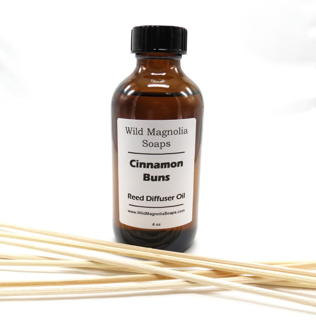 Cinnamon Buns Scented Reed Diffuser Refill With Reeds 4 Oz - Etsy