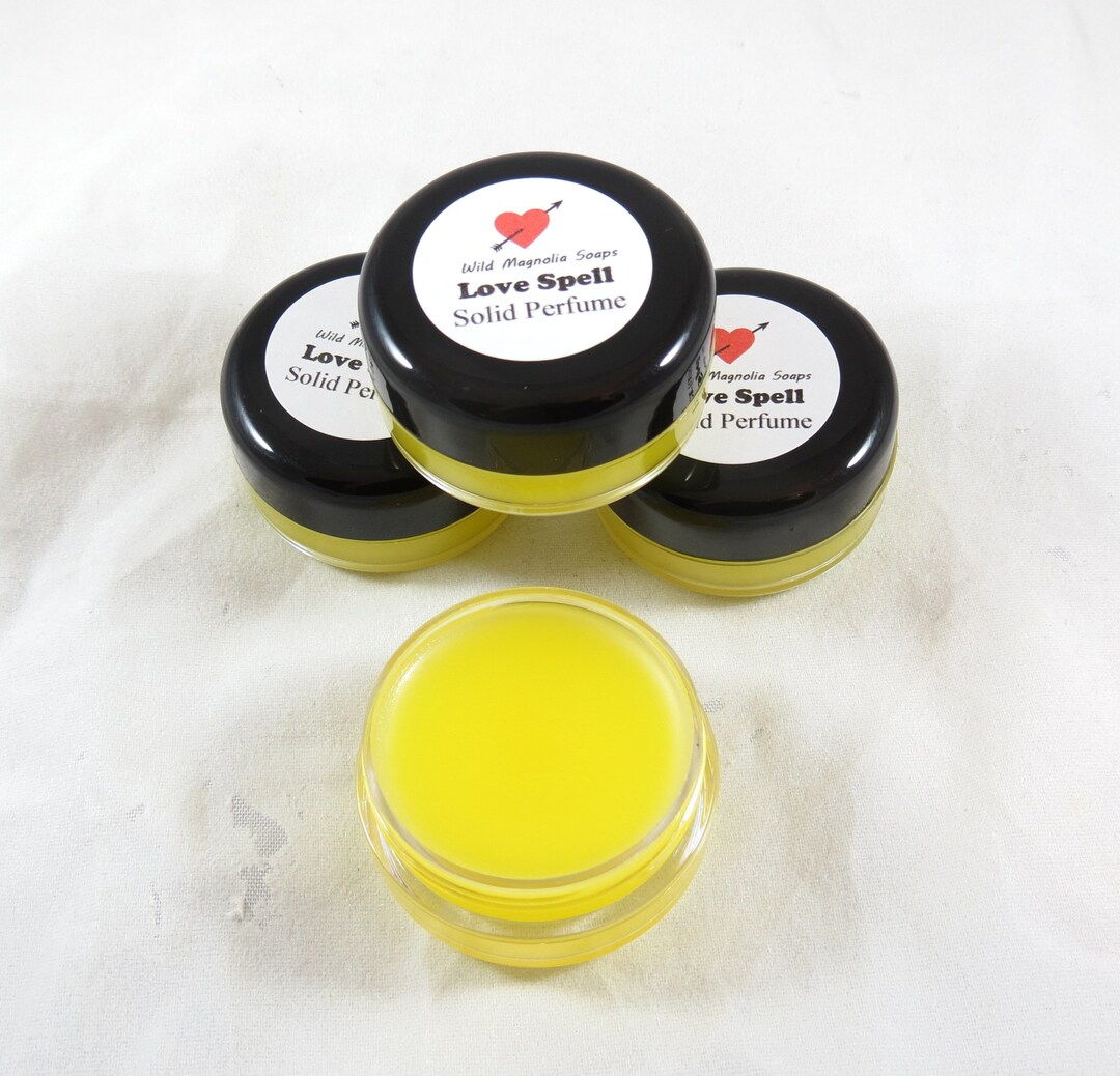 Love Spell Scented Solid Perfume Rub on Perfume - Etsy