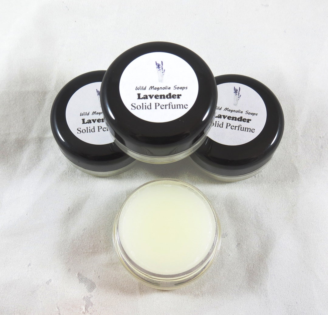 Lavender Scented Solid Perfume - Rub on Perfume - Etsy