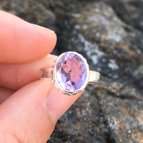 Light Purple Ring - Etsy