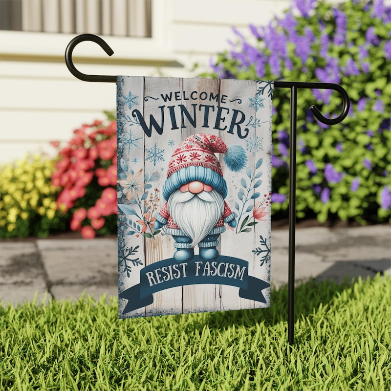 Winter Gnomes Garden Flag - Etsy