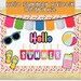 Hello Summer Popsicle Theme Bulletin Board Kit, Digital Download ...