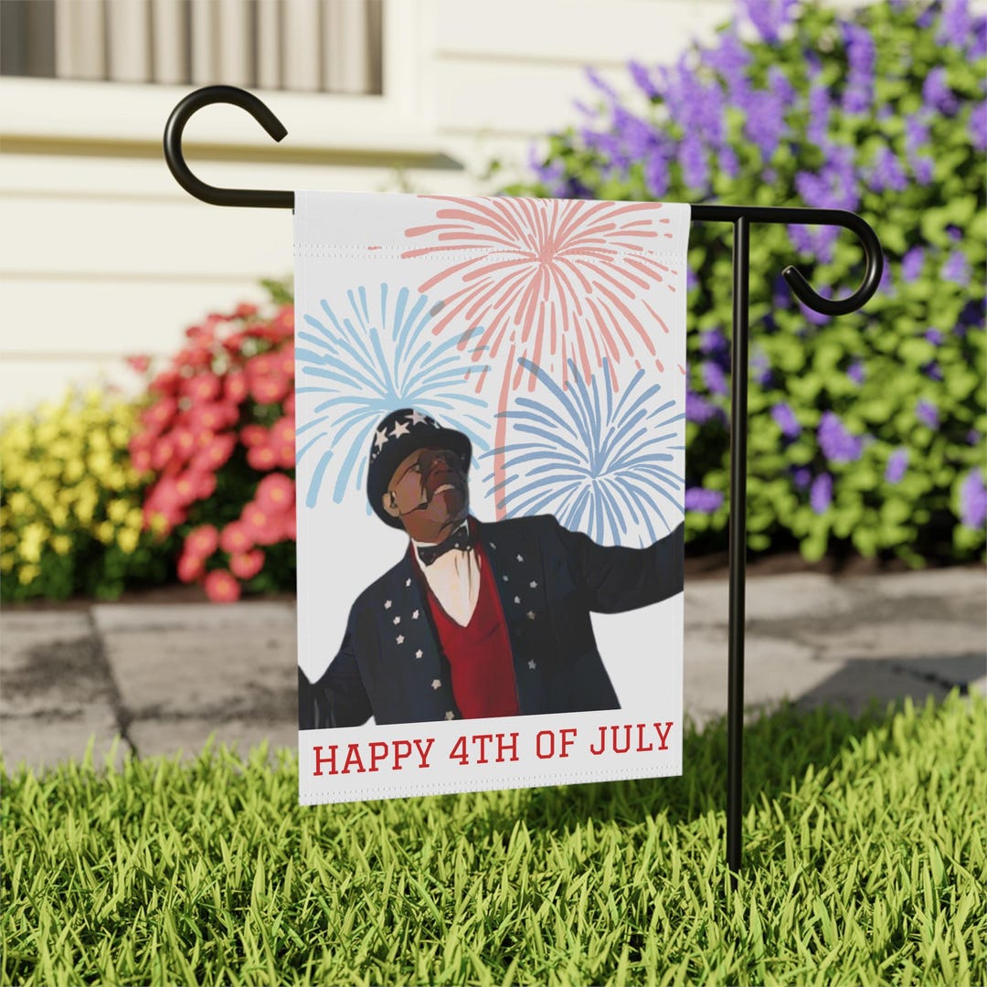 Patriotic Garden Banner, Uncle Sam, 4th of July, Outdoor Decor ...