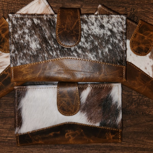Cow Leather Wallet - Etsy