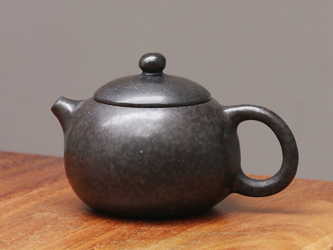 Handmade Leopard Print Black Stone Teapot F4195 200ml - Etsy