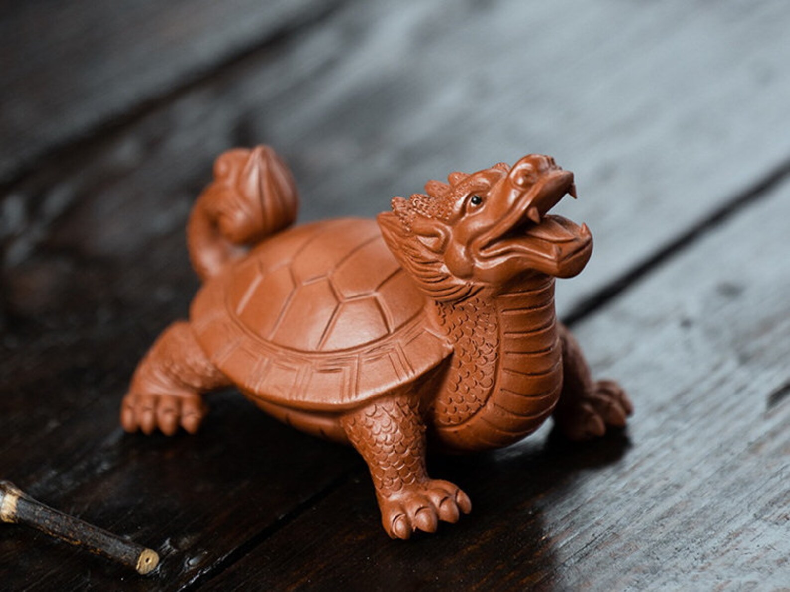 Handmade Yixing Zisha Clay Tea Pet Dragon Turtle FJ768 FJ769 - Etsy