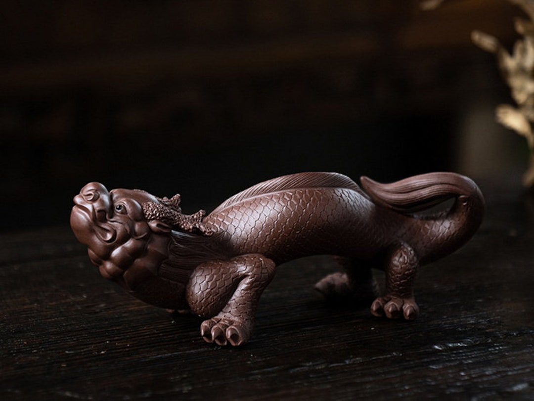 Handmade Yixing Zisha Clay Tea Pet Dragon FJ1083 - Etsy