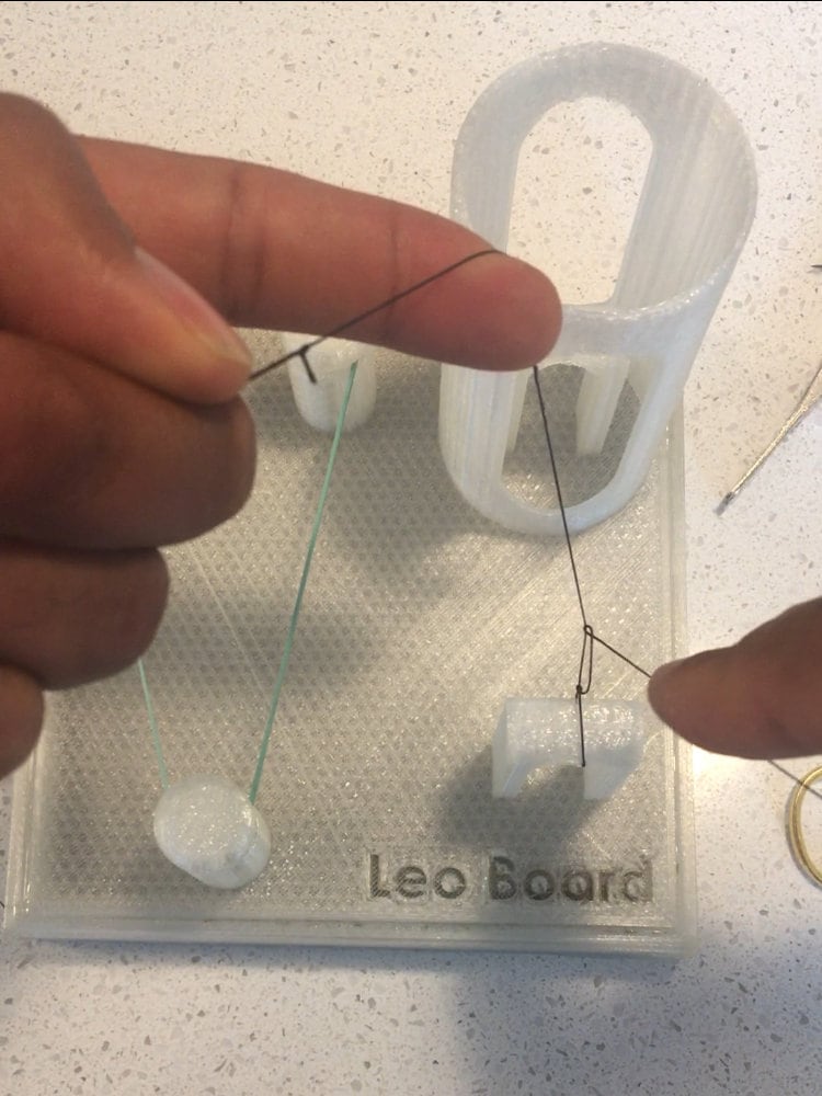 The Leo Board Surgery Knot Tying Board Made by a Surgery Resident for ...