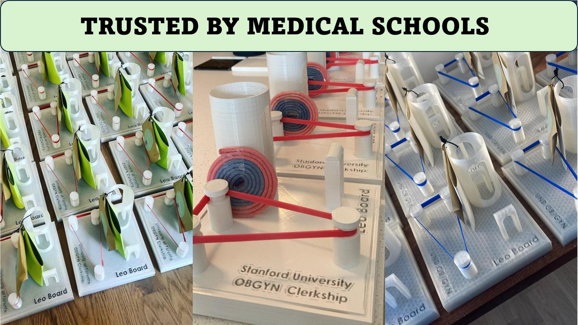 The Leo Board - Surgery Knot Tying Board - Made by a Surgery Resident ...