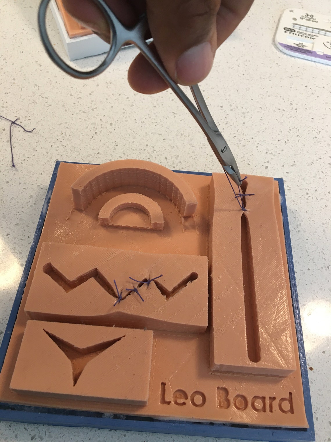 The Leo Board Weighted Suture Board | Etsy