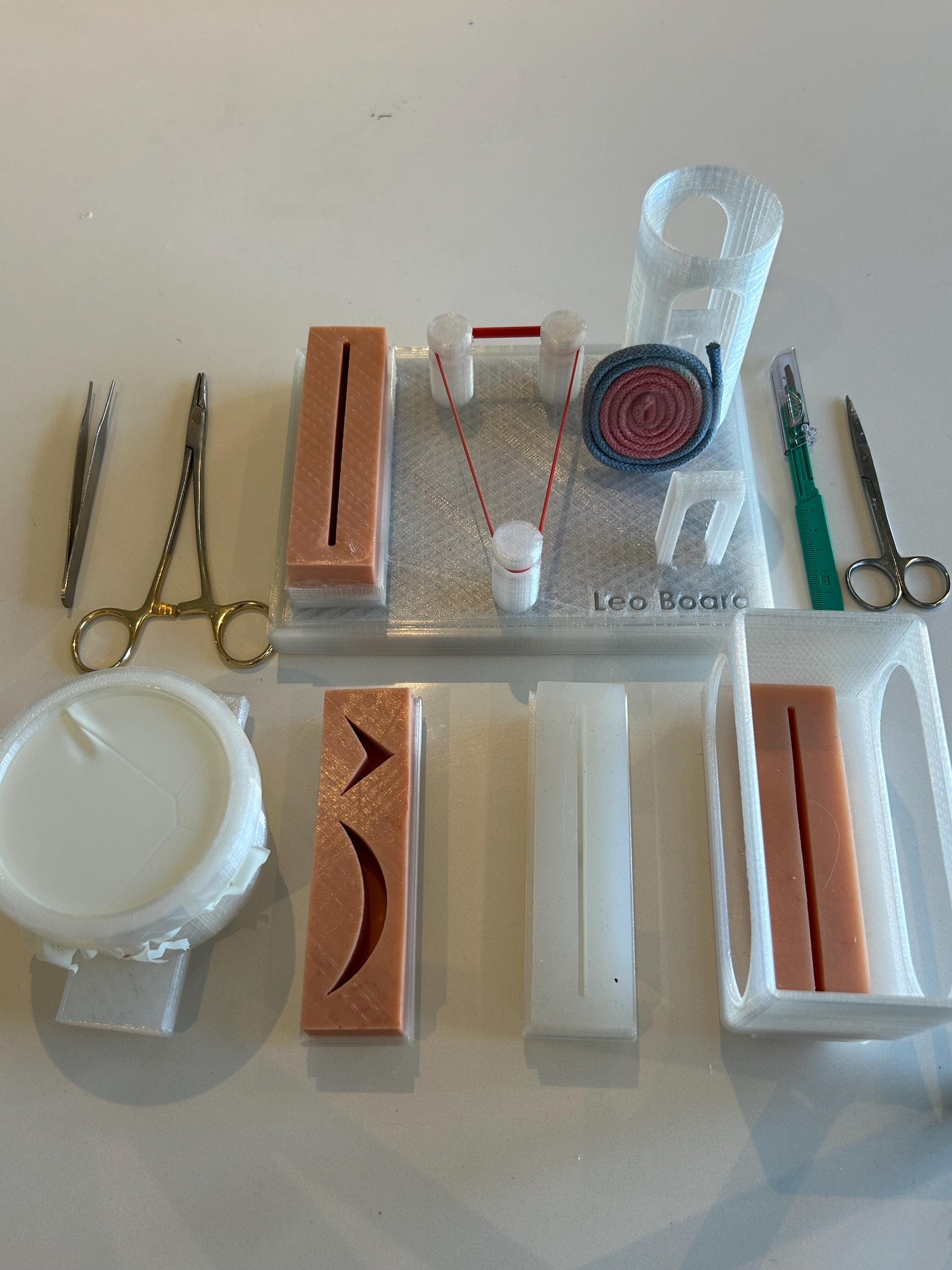 Thin Membrane Surgical Suture Pad Attachment for Surgi-gym by Leo Board ...