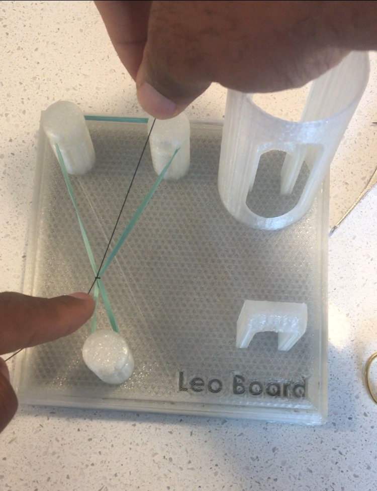 The Leo Board Surgery Knot Tying Board Made by a Surgery Resident for ...