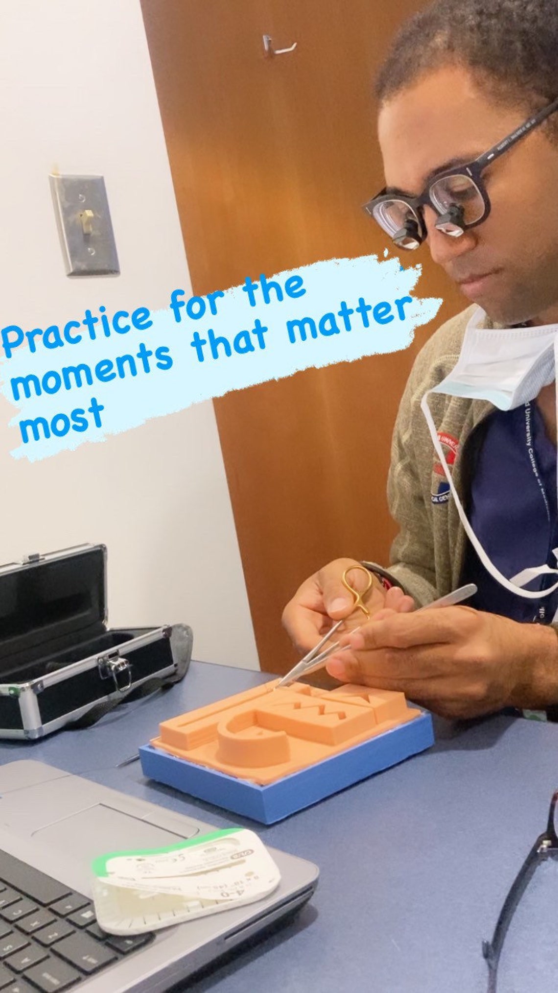 The Leo Board Weighted Suture Board - Etsy