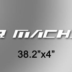 War Machine Wrangler Decal Sticker Windshield Banner JK TJ YJ - Etsy