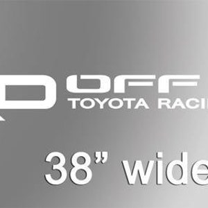 TRD off Road Racing Development Windshield Banner Vinyl Decal Sticker ...