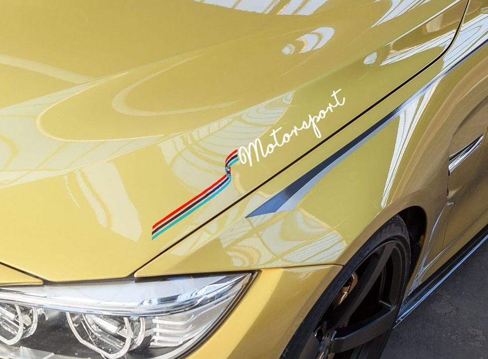 M Colors Motorsport Windshield Decal Sticker for BMW E39 E46 E60 M3 M4 ...
