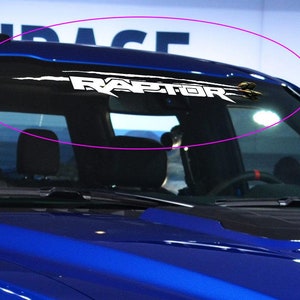 Windshield Window Raptor Scratch Claws Decal Sticker 38" Wide - Etsy