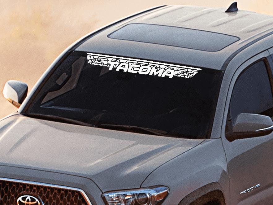 40x5 Inch TRD Off-road Graphic TRD OFFROAD Windshield Banner Decal For ...