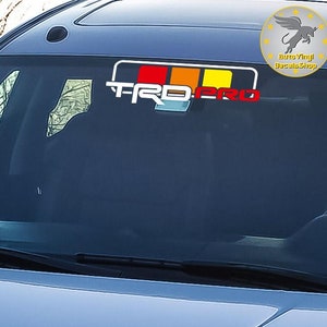 New Pair of TRD PRO Vintage Window Decals Stickers All Colors - Etsy