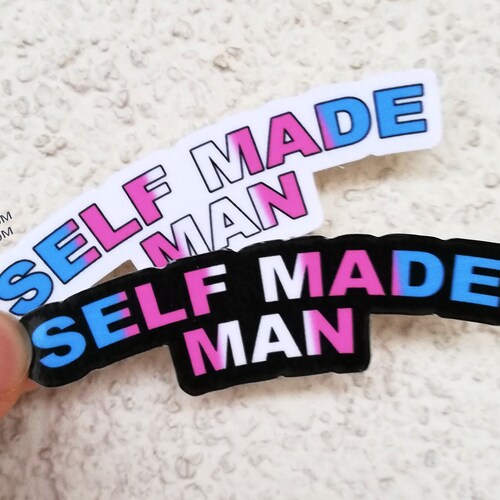 Custom Transgender Name Stickers Waterproof Vinyl Pride - Etsy