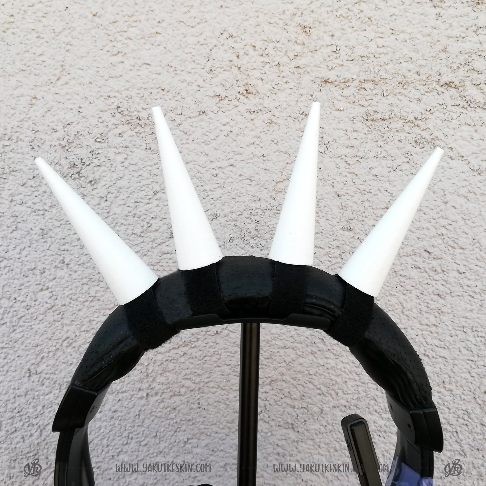 Goth Witch Spike Crown for Headphone and Headsets Gothic - Etsy