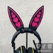 Heart Bunny Ears for Headsets and Headphones, Synthwave Gamer Rabbit ...