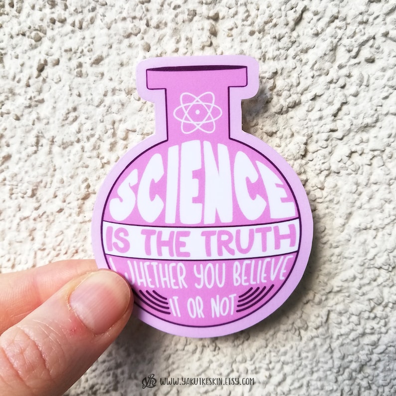 Science Green Aesthetic Vinyl Laptop Sticker - Etsy