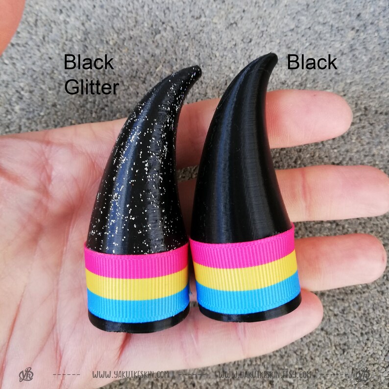 Pansexual HORNS for Headphones Pan Pride Month Costume Horns - Etsy