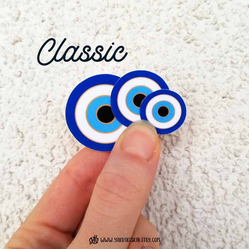 Set of Evil Eye Waterproof Vinyl Stickers Pack Laptop Decal - Etsy