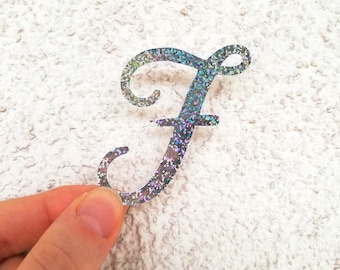 Letter F Sticker - Etsy