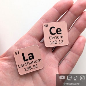 FULL Periodic Table of Elements STICKERS, Waterproof Vinyl Sticker ...